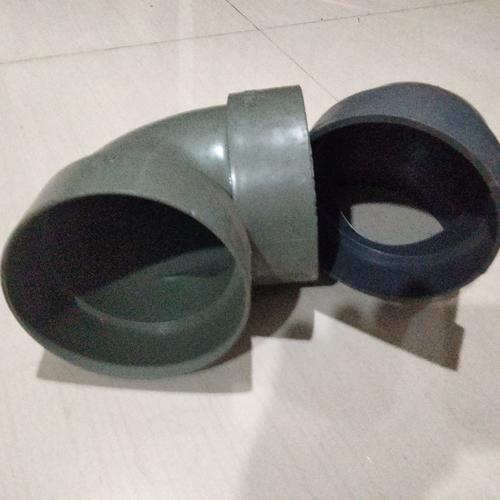 Jual Sambungan belokan tikungan L knee elbow 4 inch alat pipa PVC ...