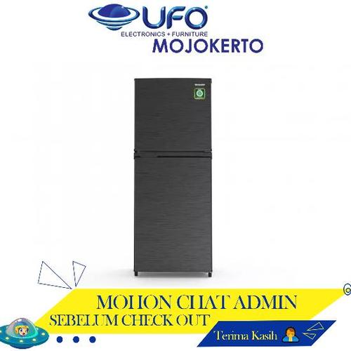 Jual Kulkas Sha Lemari Es 2 Pintu Kapastas 205 liter SJ236MNHS ...