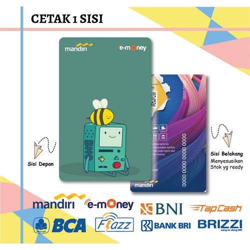 Jual KARTU EMONEY ADVENTURE TIME BMO BEE MANDIRI BCA BNI BRI - 1 SISI ...
