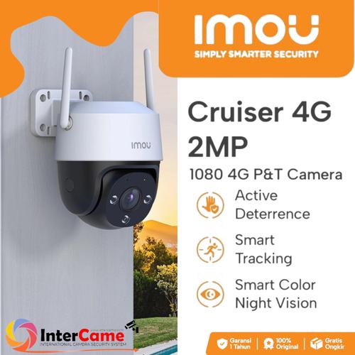 Jual Imou Cruiser 4G Connection SIM CARDCamera 1080P H.265 Smart Color ...