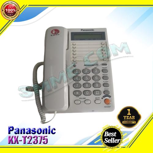 Jual Panasonic KX-T2375 Caller ID Telepon Rumah Telp Kabel - Jakarta Barat - SMME COM | Tokopedia