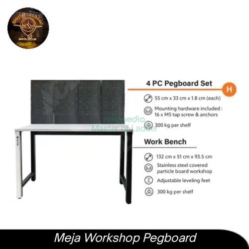Jual Meja Kerja Bengkel Workshop Besi/Working Table TACTIX WorkBench ...