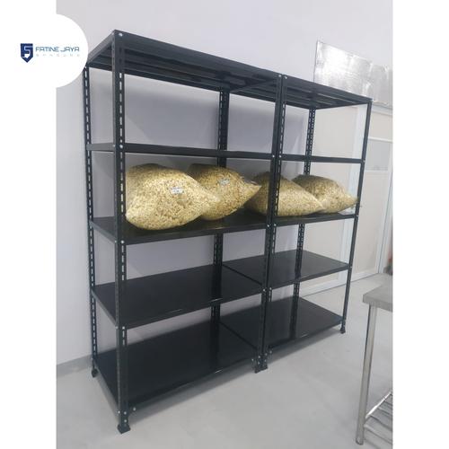 Jual Rak besi murah bandung 100x50x200 - Putih, P100xL50xT200 - Kota ...