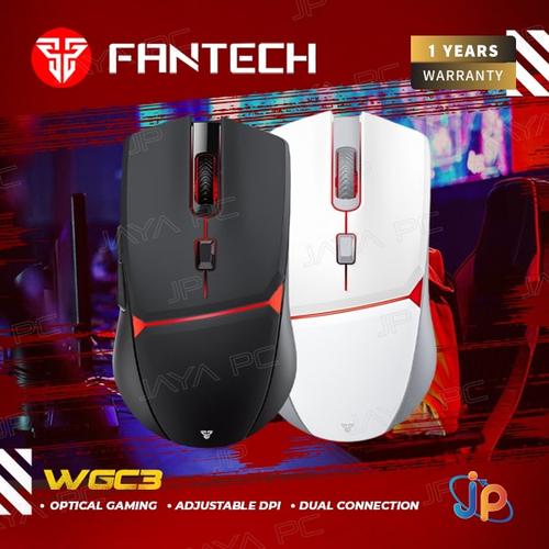 Jual Fantech Crypto WGC3 Gaming Mouse Dual Connection Wireless & Wired - Putih - Jakarta Pusat ...