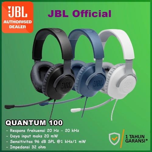 Promo JBL Quantum 100 Gaming Headphones JBLQ100 Q100 Q 100 Headset JBL ...