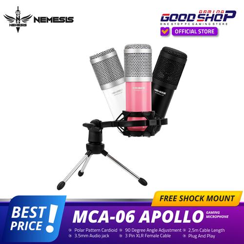 Jual Mic condenser NYK Nemesis MCA-06 Apollo - Hitam - Jakarta Pusat ...