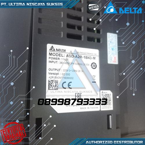 Jual ASD-A2R-1B43-M Servo Drive DELTA ASDA-A2R Series 11Kw 380Volt ...
