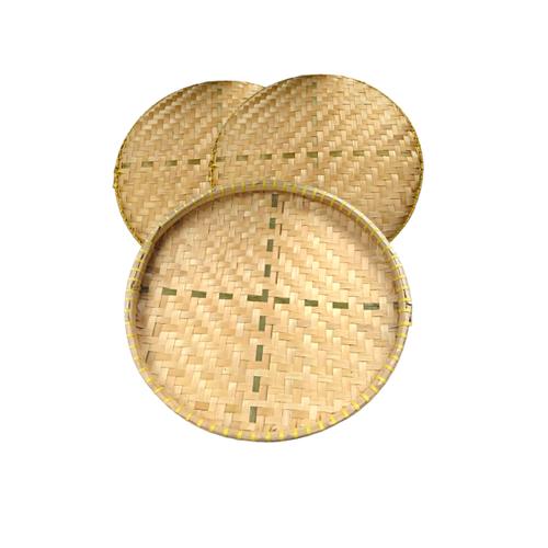 Jual Tampah Bambu Kecil Diameter 35 cm / Nyiru Tempeh Nampah Tampah ...