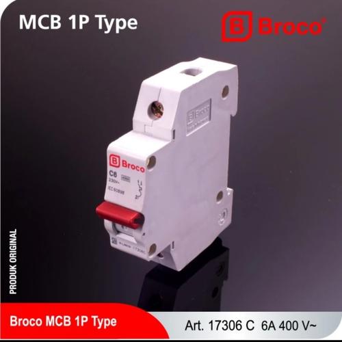 Jual MCB 6 amper broco - Jakarta Selatan - zero elektrik | Tokopedia