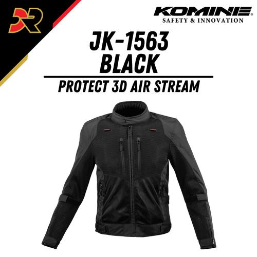 Jual Jaket Komine JK-1563 Black 3D Air Stream Jacket JK1563 Jaket Motor - XL - Jakarta Selatan ...
