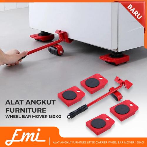 Jual Alat Angkut Barang Furniture Lifter Carrier Wheel Bar Mover 150kg ...