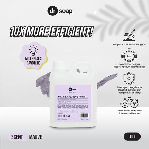Jual Dr Soap Instant Floor Spray Pembersih Lantai Refill 1 Liter ...