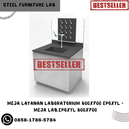Jual Meja Layanan Laboratorium 800x700 Epoxy - Meja Lab.Epoxy 800x700 ...
