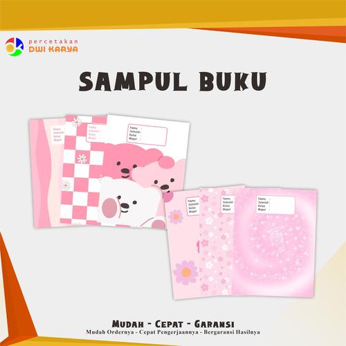 Jual [PAKET] SAMPUL BUKU TEMA PINK 6 LEMBAR SAMPUL BUKU AESTHETIC - Kab ...
