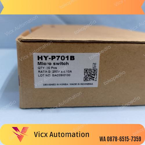 Jual Hanyoung Nux Limit Switch HY-P701B 1No 1Nc 10A 250Vac - Jakarta Barat - Vicx Automation ...