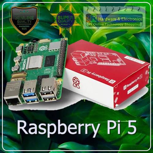 Jual Raspberry Pi 5 with official case & 27watt official power supply ...