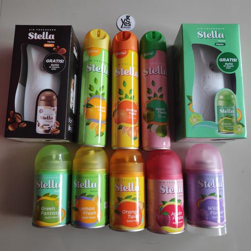 Jual Stella Pengharum Ruangan Air Freshener Alat Tempat Refil Metic ...