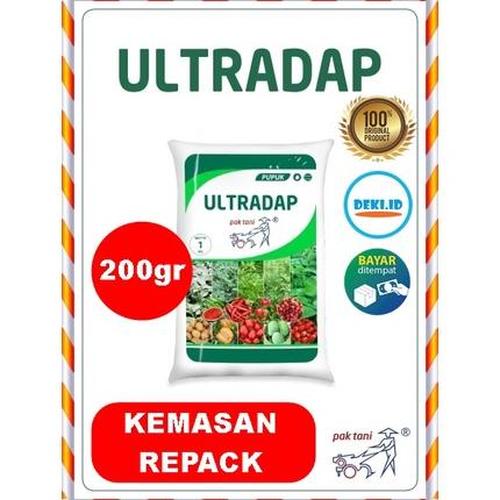 Jual Pupuk Ultradap Pak Tani Repack 200 gr Mono Ammonium Phosphate DAP ...