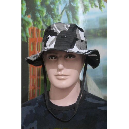 Jual TOPI RIMBA TOPI GUNUNG BUCKET OUTDOR PENDAKI GUNUNG (ARMY PUTIH ...