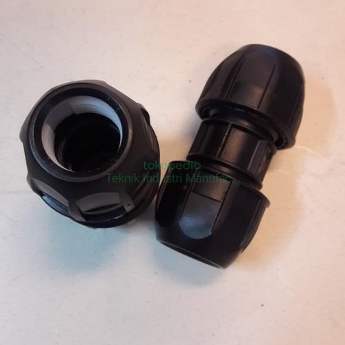 Jual Socket Pipa HDPE 2" inch coupler socket / Straight Coupler 63mm ...