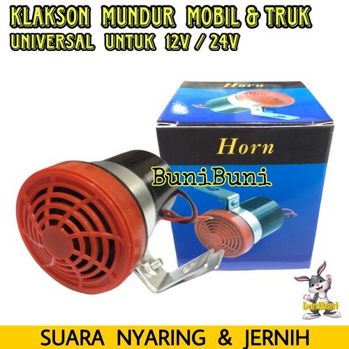 Jual KLAKSON MUNDUR TW / Alarm Atret Back Horn Buzzer Mobil 12V - Truk ...