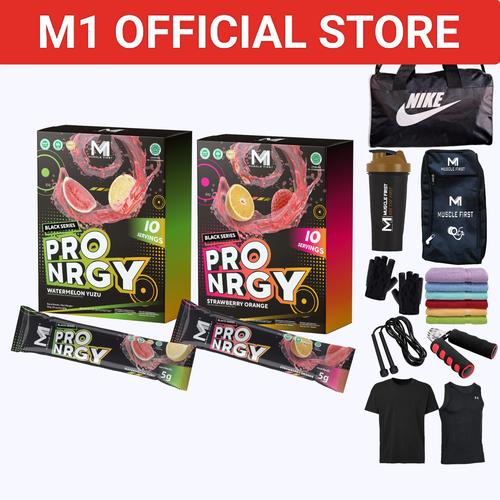 Jual Muscle First Pro NRGY Preworkout Box 10 sachet Suplemen Fitness M1 ...