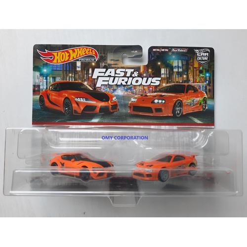 Jual Hot Wheels Hotwheels 2 pack Supra oranye Toyota GR Supra Supra MK4 ...
