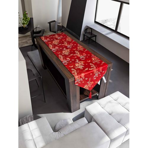 Jual TAPLAK MEJA TAMU MOTIF NAGA & HONG / TABLE RUNNER / TAPLAK MEJA ...