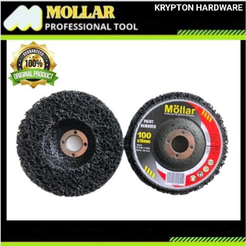 Jual mollar abrasive paint remover 4" / mata gerinda poles cat / karat ...