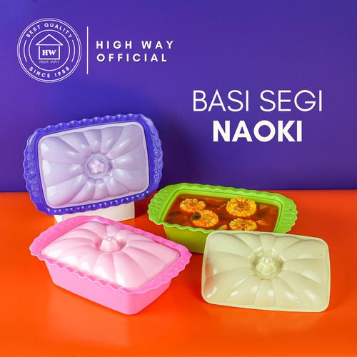 Jual HIGH WAY - Basi Segi Naoki Tempat Sayur Wadah Saji Unik Food Grade ...