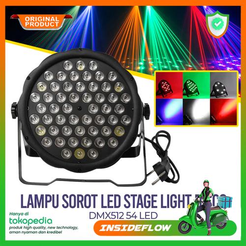 Jual Lampu Sorot Disco Pesta Panggung DJ Party LED RGB Spotlight ...