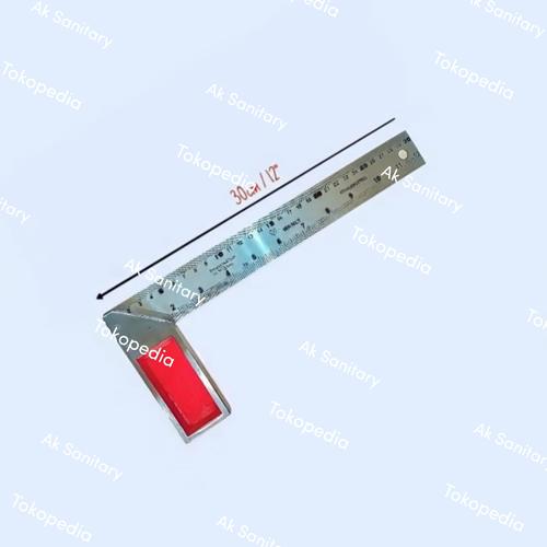 Jual Siku Meter Siku Meter Sikon 12" inch / Siku Tukang Jumbo Tebal ...
