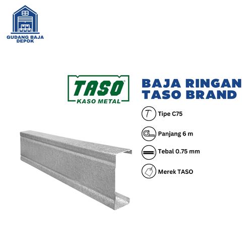 Jual Baja Ringan C75 TASO 0.75 mm SNI C75 KANAL C 0 75 FULL ORIGINAL ...