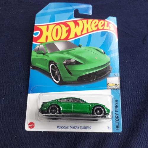 Jual Diecast Hot Wheels HW Factory Fresh Porsche Taycan Turbo S Hijau ...