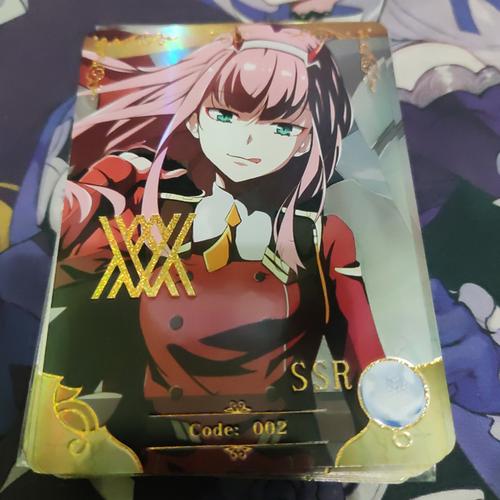 Jual zero two darling in the franxx ssr 5m08 goddess story tcg waifu ...