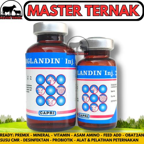 Jual CAPRIGLANDIN INJ 20 ml - Hormon Sinkronisasi Estrus Sapi Kambing ...