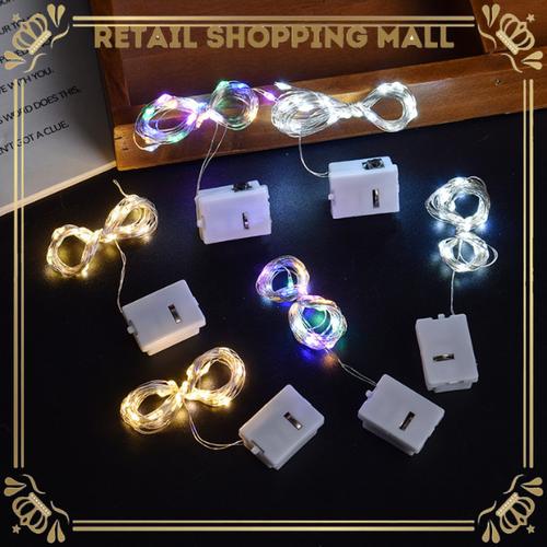Jual RSM Lampu Tumblr Kawat Mini 1 Meter Lampu Hias Dekorasi Gift Box ...