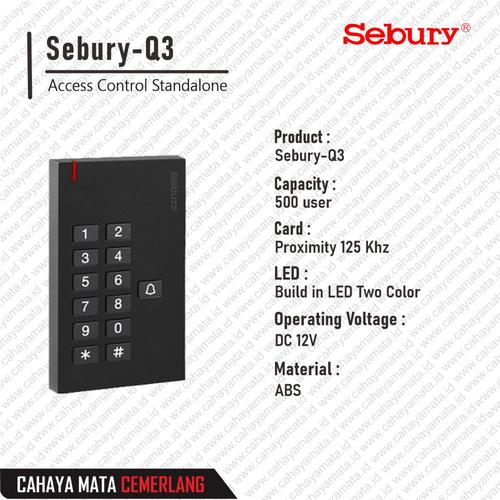 Jual Sebury Q3 Access Control Standalone - Kota Tangerang Selatan ...