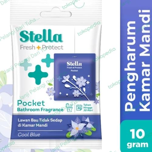 Jual Stella Fresh Pocket Bathroom Cool Blue Pengharum Kamar Mandi ...