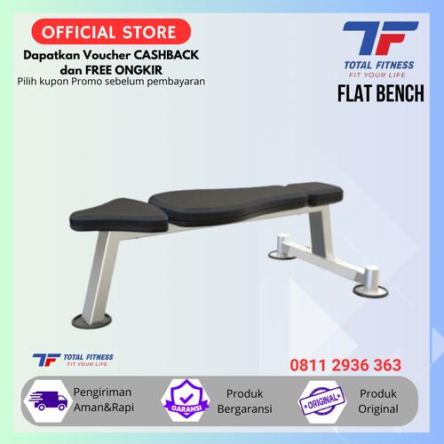 Jual Bangku alat Fitness Flat Bench Gym Komersial Import - Jakarta ...