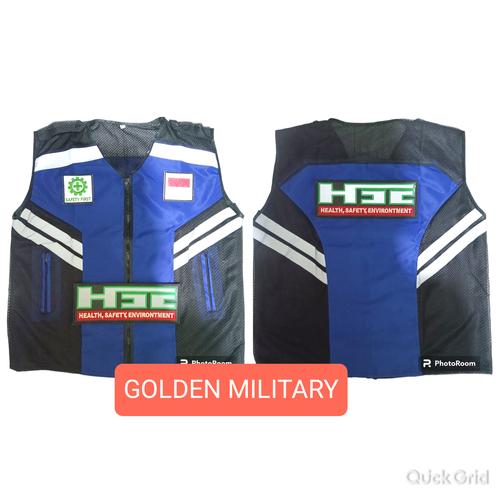 Jual Rompi safety,rompi proyek,rompi K3,rompi parkir - hse biru, XXL ...
