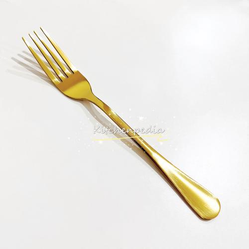 Promo Garpu Makan Gold Stainless Tebal Premium Quality P20.5cm ...