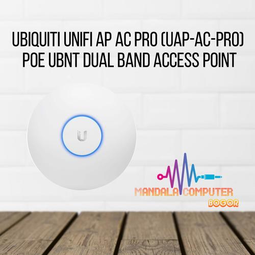 Jual Ubiquiti Unifi AP AC PRO UAP-AC-PRO POE UBNT Dual Band Access point - Unit dengan Bracket ...