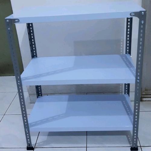 Jual rak besi 3 susun - Abu-abu, 30x100x100 - Kab. Bogor - cahaya jaya ...