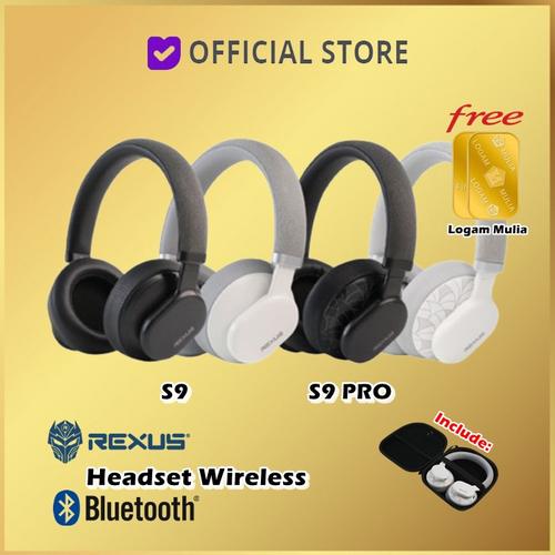 Jual Rexus S9 Wireless Bluetooth Headphone Headset S 9 S9 Pro S9Pro ...