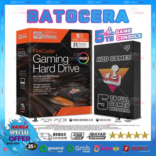 Jual 5TB Hardisk External Games Batocera - All in One Console Emulator ...