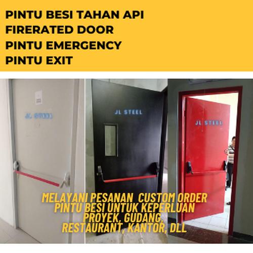 Jual Pintu besi - steel door - pintu tahan api - fire door - pintu ...