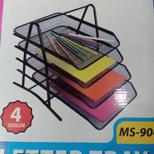 Jual Baru Letter Tray Besi /Rak Surat Besi 4Susun - Kota Bandung ...