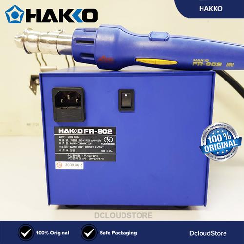 Jual HAKKO FR 802 SMD REWORK STATION HOT AIR SYSTEM SOLDER - Jakarta Timur - DcloudStore | Tokopedia