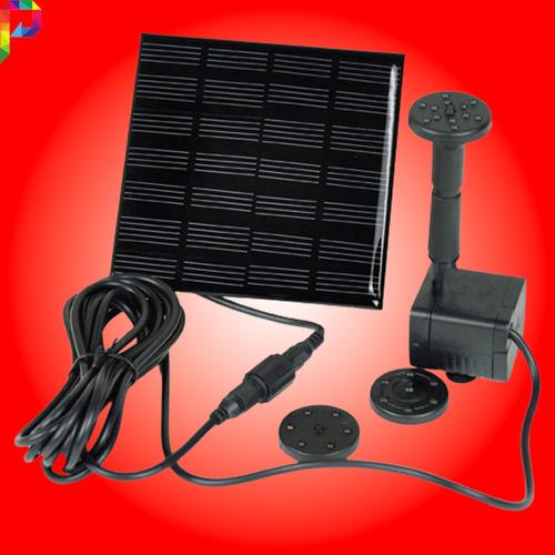 Jual Pompa Celup Air Mancur Kolam Ikan Solar Panel Tenaga Surya 160 L ...